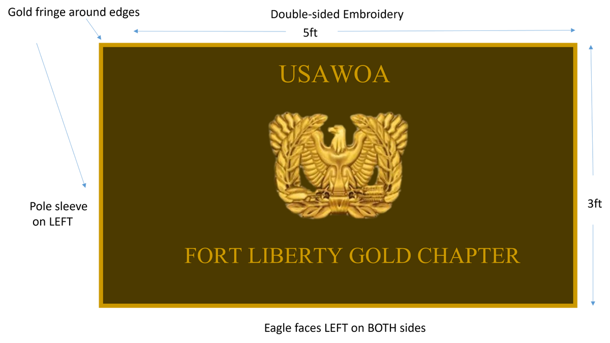 USAWOA CHAPTER/REGIONAL BANNER – Talented Tenth Apparel