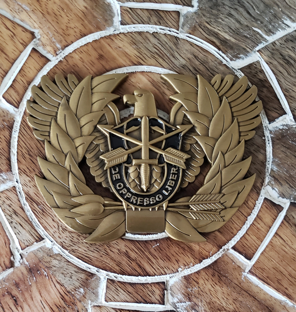 Special Forces Branch Eagle Rising Coin – Talented Tenth Apparel