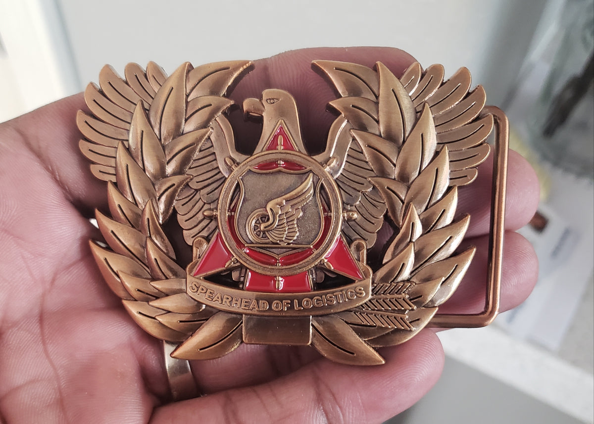 TC Branch Eagle Rising belt buckle – Talented Tenth Apparel