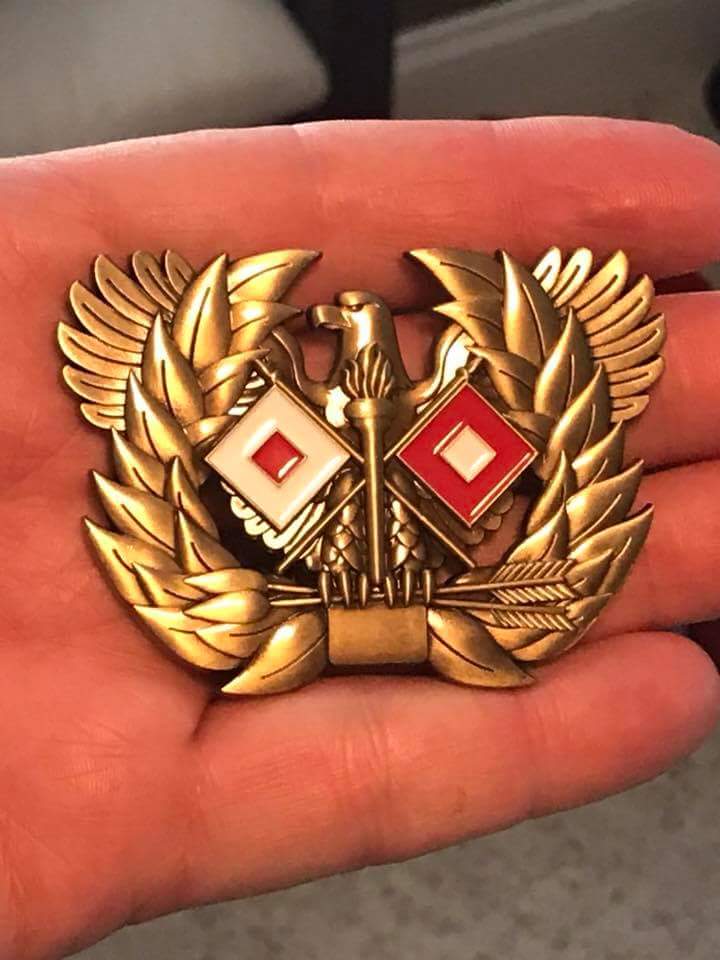 Signal Branch Eagle Rising Coin – Talented Tenth Apparel