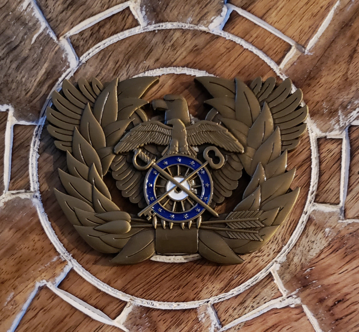 Quarter Master Branch Eagle Rising Coin – Talented Tenth Apparel