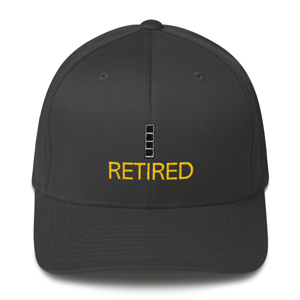 CW4 Retired Fitted cap – Talented Tenth Apparel